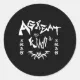 Ken Carson Merch Design Agc Classic Round Sticker | Zazzle
