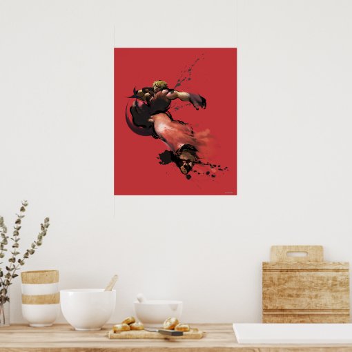 Ken Kick Poster | Zazzle