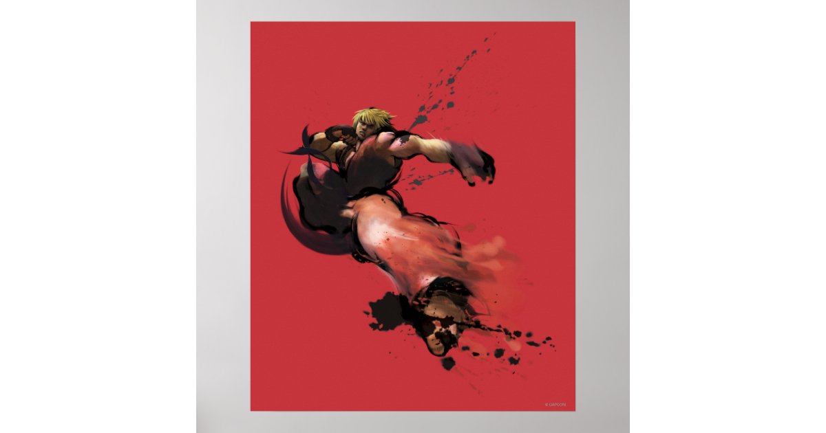 Ken Kick Poster | Zazzle