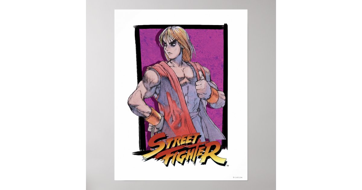 Ken Masters Poster | Zazzle