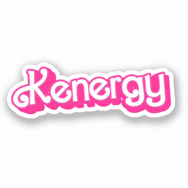 Kenergy Sticker | Zazzle