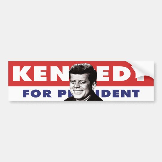 Kennedy 1960 Bumper Sticker | Zazzle.com