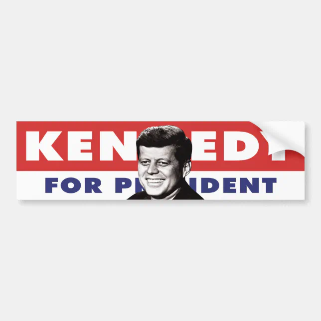 Kennedy 1960 Bumper Sticker | Zazzle
