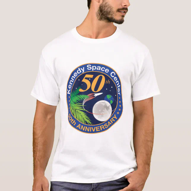 Kennedy Space Center (50th Anniversary) T-Shirt | Zazzle