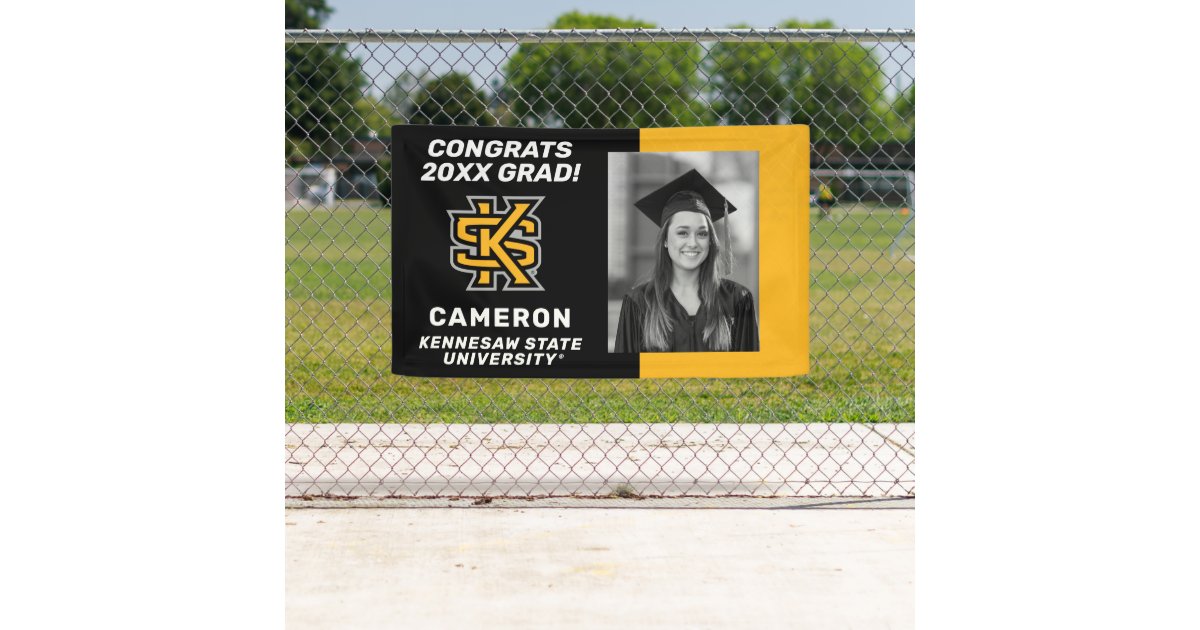 Kennesaw State | Congrats Grad Banner | Zazzle