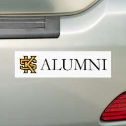 Kennesaw State University Alumni Bumper Sticker | Zazzle