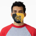 Kennesaw State University Color Block Distressed Adult Cloth Face Mask ...