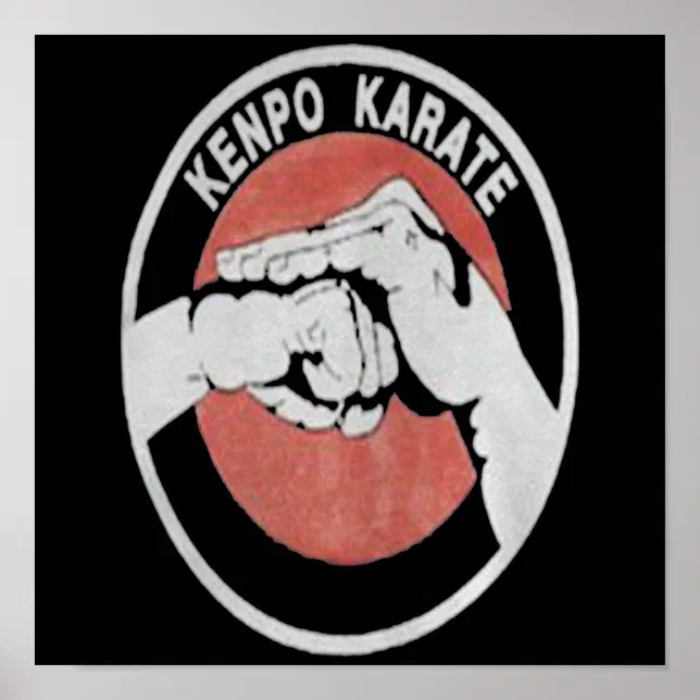 Kenpo Karate Martial Arts Custom Gift Poster | Zazzle