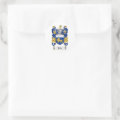 KENT FAMILY CREST - KENT COAT OF ARMS CLASSIC ROUND STICKER | Zazzle
