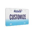 Kentucky Custom License Plate | Zazzle