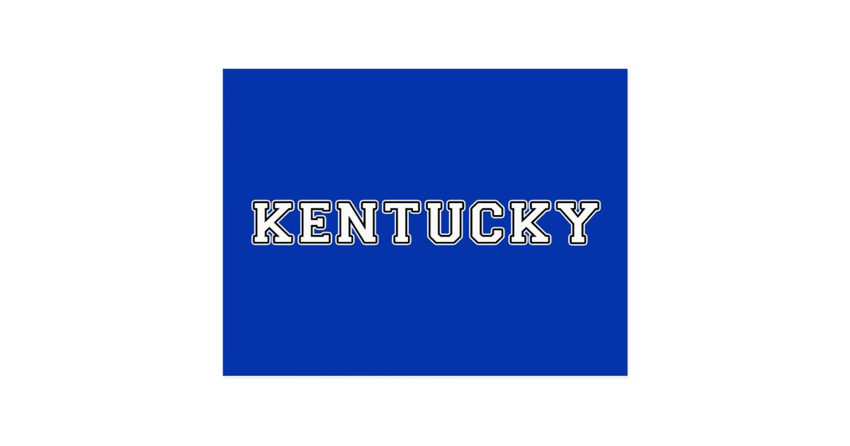 Kentucky Postcard | Zazzle.com