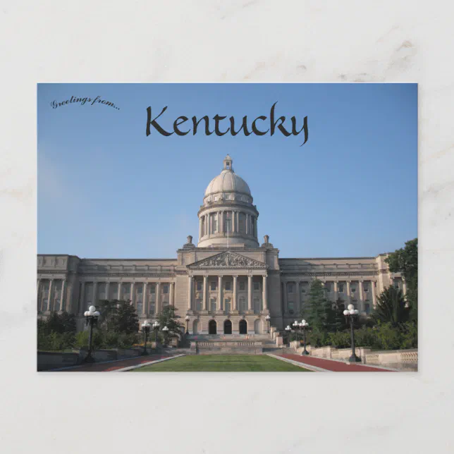 Kentucky State Capitol Frankfort Kentucky Postcard | Zazzle
