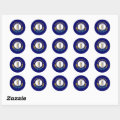 Kentucky State Flag Classic Round Sticker | Zazzle
