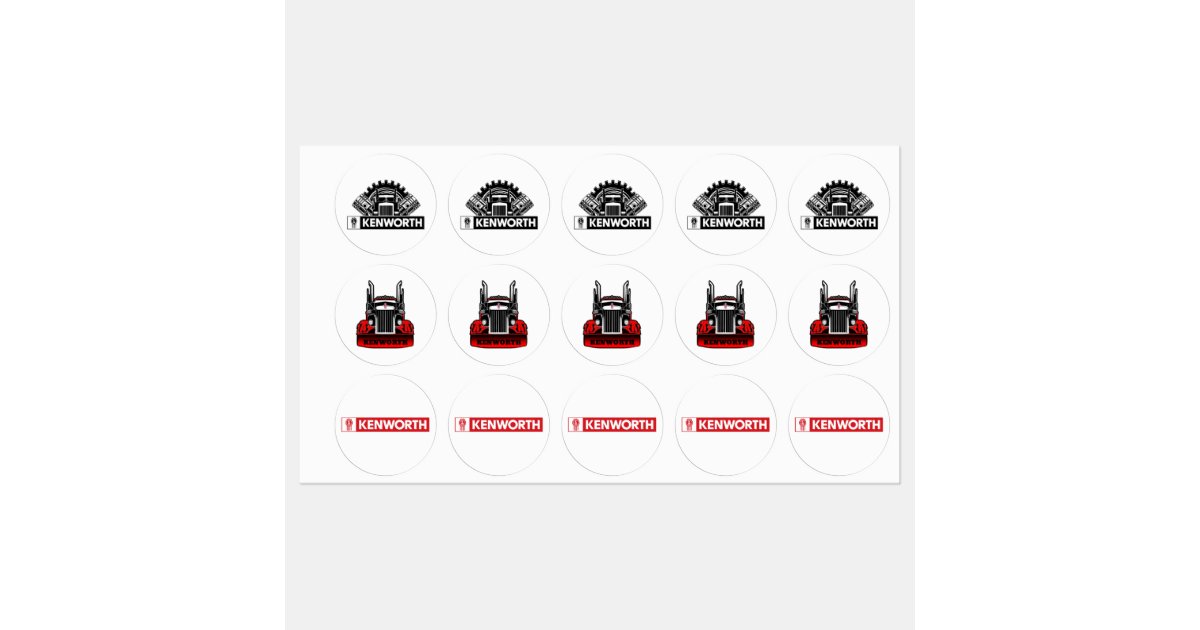 Kenworth labels | Zazzle