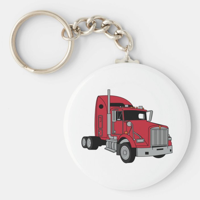 Kenworth Tractor Keychain | Zazzle