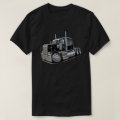 Kenworth w900 Black Truck T-Shirt | Zazzle