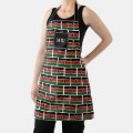 KENYA FLAG | Monogram | Kenyan Apron | Zazzle