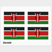 Kenya* Flag Sticker | Zazzle