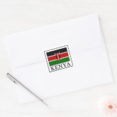Kenya Square Sticker | Zazzle