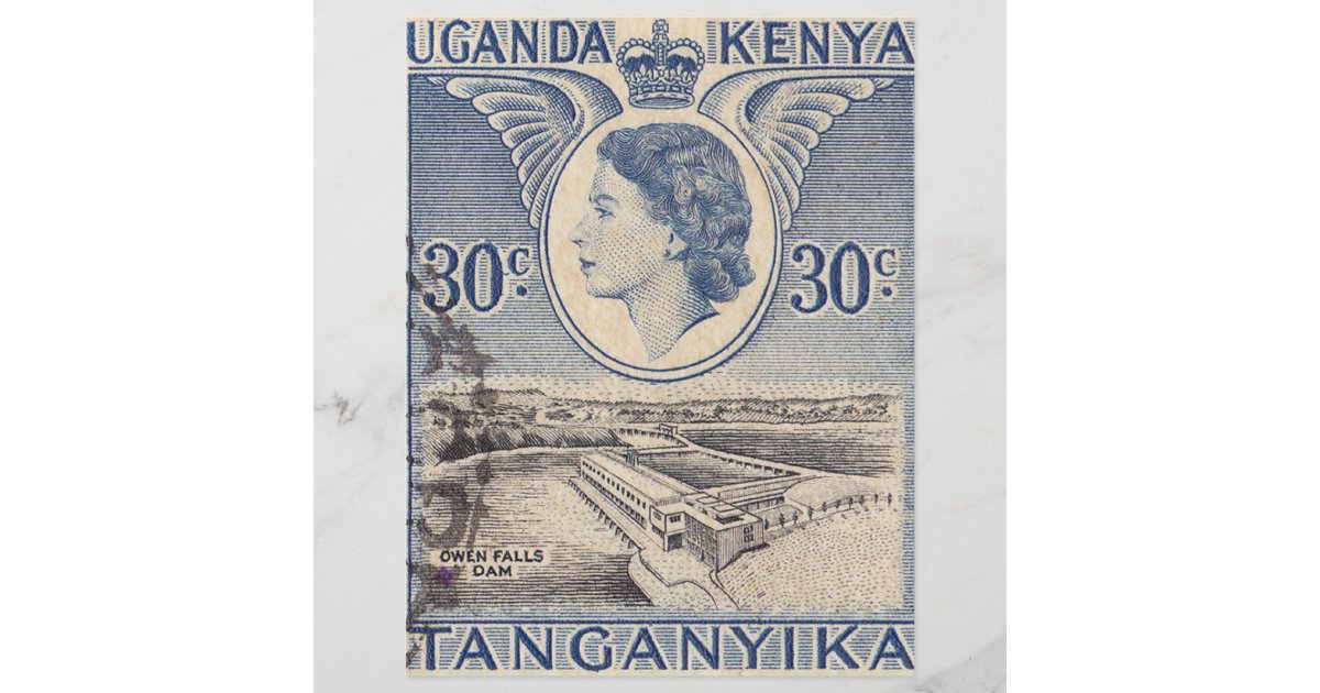 Kenyan postage stamp | Zazzle