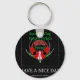 Kenyan Shield Design: Butterfly Flag. Keychain | Zazzle