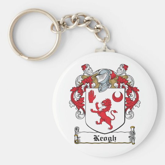 Keogh Family Crest Keychain | Zazzle.com