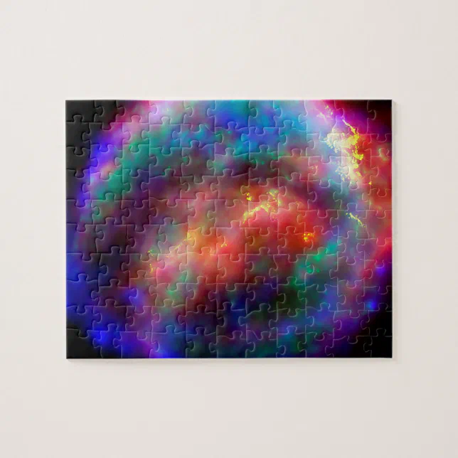 Kepler's Supernova Remnant NASA Hubble Space Photo Jigsaw Puzzle | Zazzle