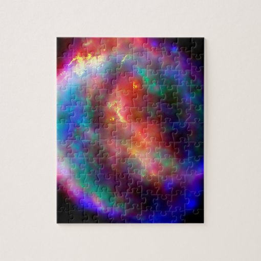 Kepler's Supernova Remnant NASA Hubble Space Photo Jigsaw Puzzle | Zazzle