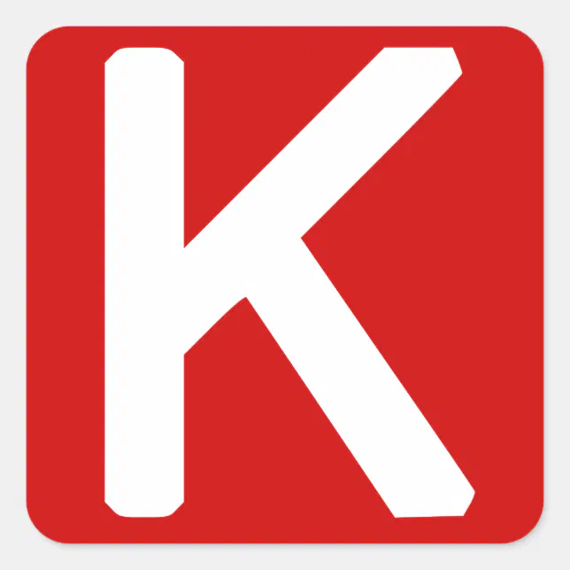 Keras: The Python Deep Learning library Square Sticker | Zazzle