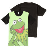 Kermit Laying Down All-Over-Print T-Shirt | Zazzle