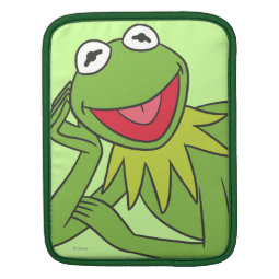 Kermit Laying Down iPad Sleeve | Zazzle