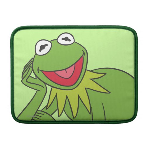Kermit Laying Down MacBook Air Sleeve | Zazzle