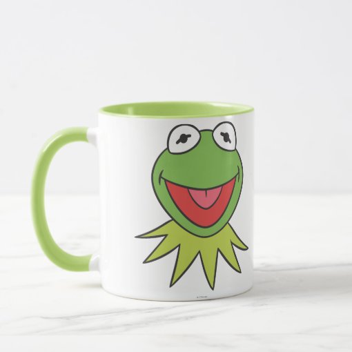 Kermit the Frog Cartoon Head Mug | Zazzle
