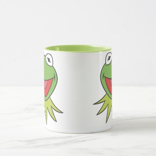 Kermit the Frog Cartoon Head Mug | Zazzle