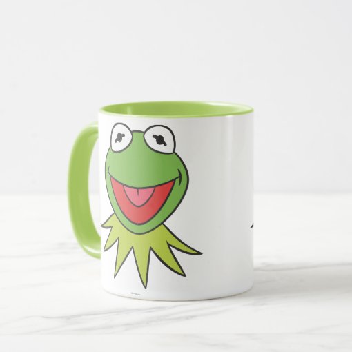 Kermit the Frog Cartoon Head Mug | Zazzle