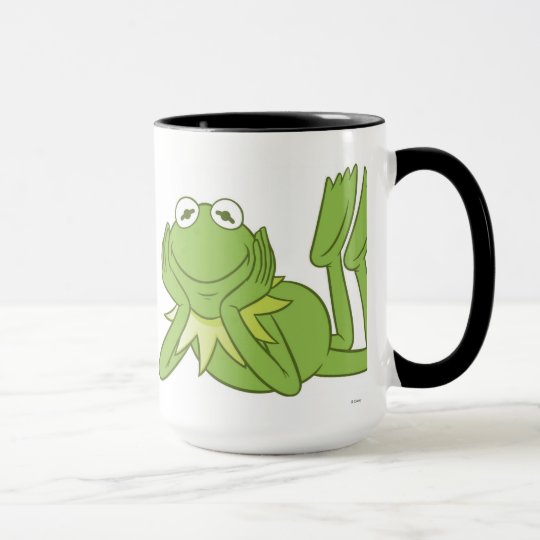 Kermit the Frog lying down Disney Mug | Zazzle.com