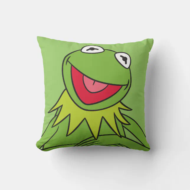 Kermit the Frog Throw Pillow | Zazzle