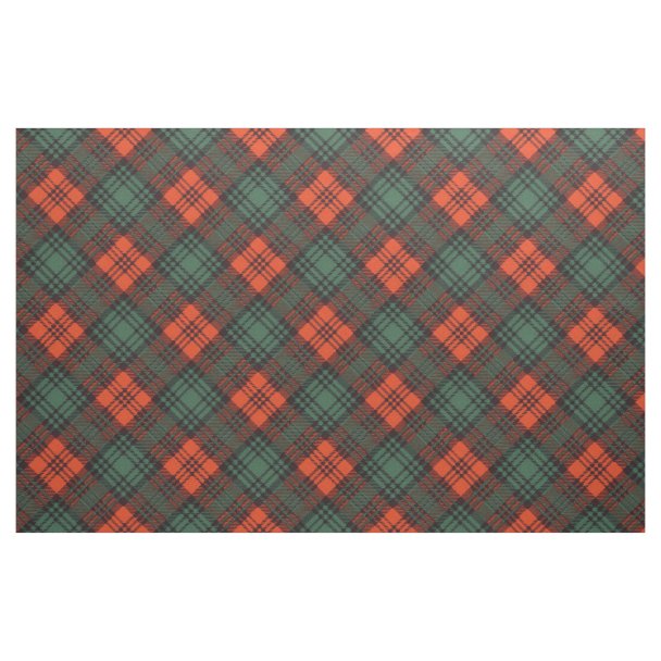 Clan Kerr Tartan Fabric | Zazzle