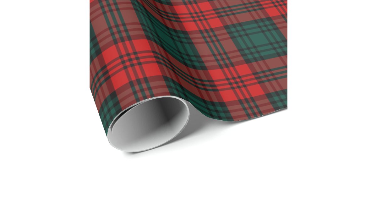 Kerr Clan Tartan Wrapping Paper Zazzle
