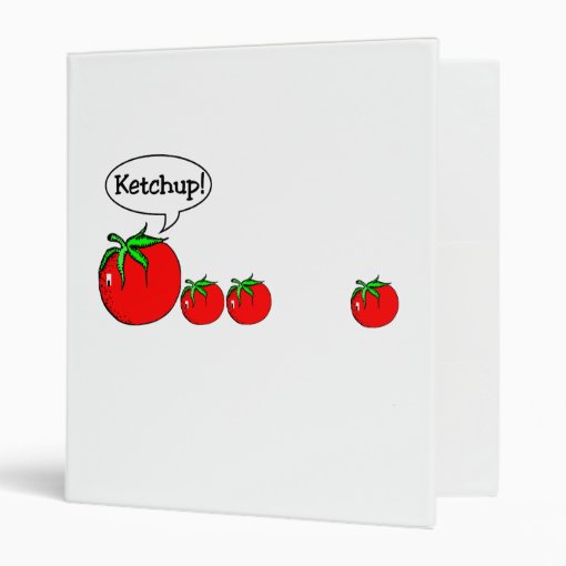 Ketchup Joke Binder | Zazzle