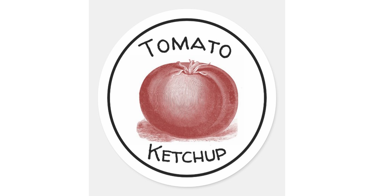 Ketchup Label | Zazzle