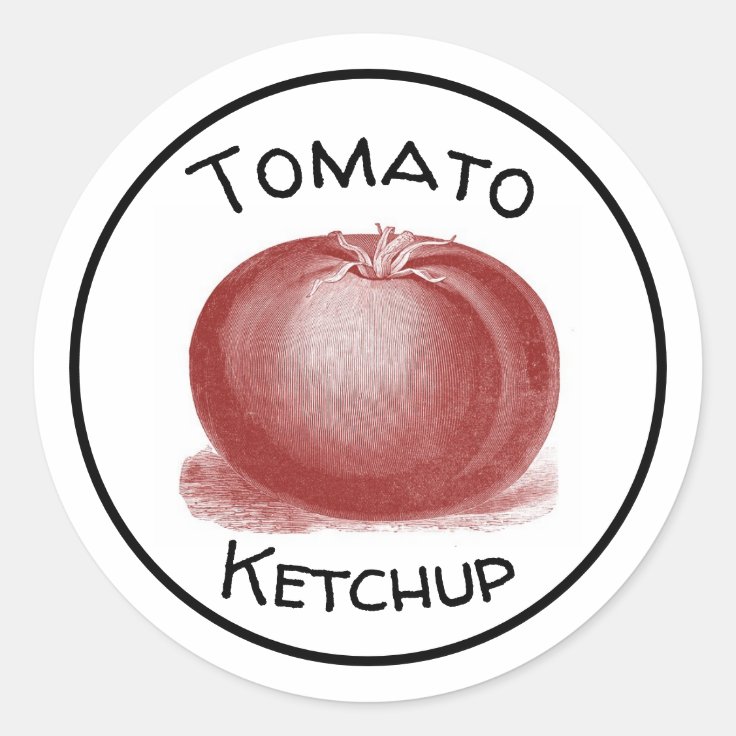 Ketchup Label | Zazzle