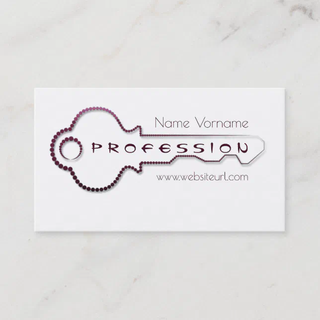 key business card | Zazzle