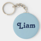 LIAM, 'Strong-willed Warrior' Keychain | Zazzle.com