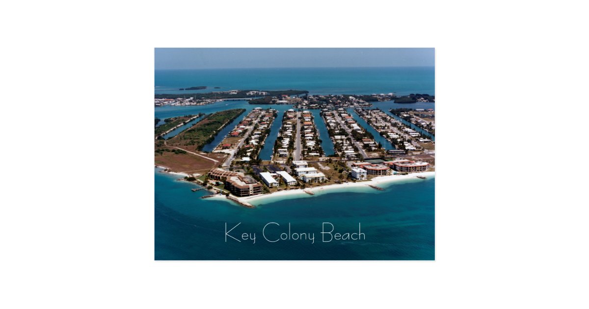 Key Colony Beach, Marathon, Florida Postcard | Zazzle.com
