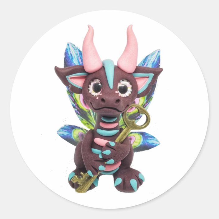 Key keeper dragon sticker | Zazzle.com