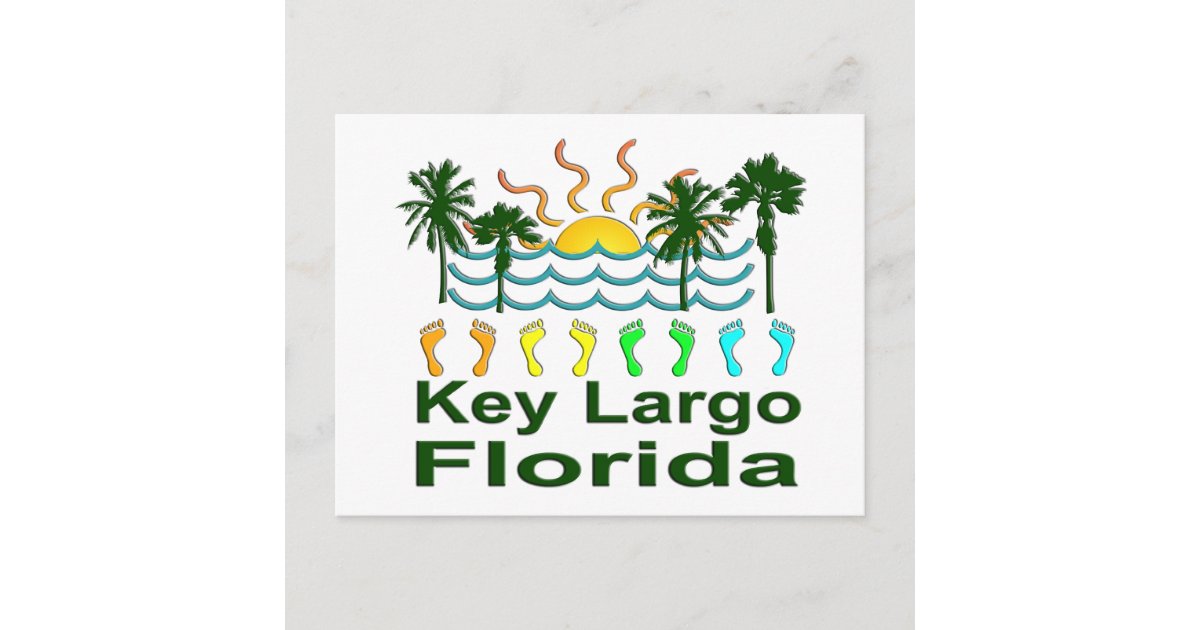 Key Largo Florida Postcard | Zazzle