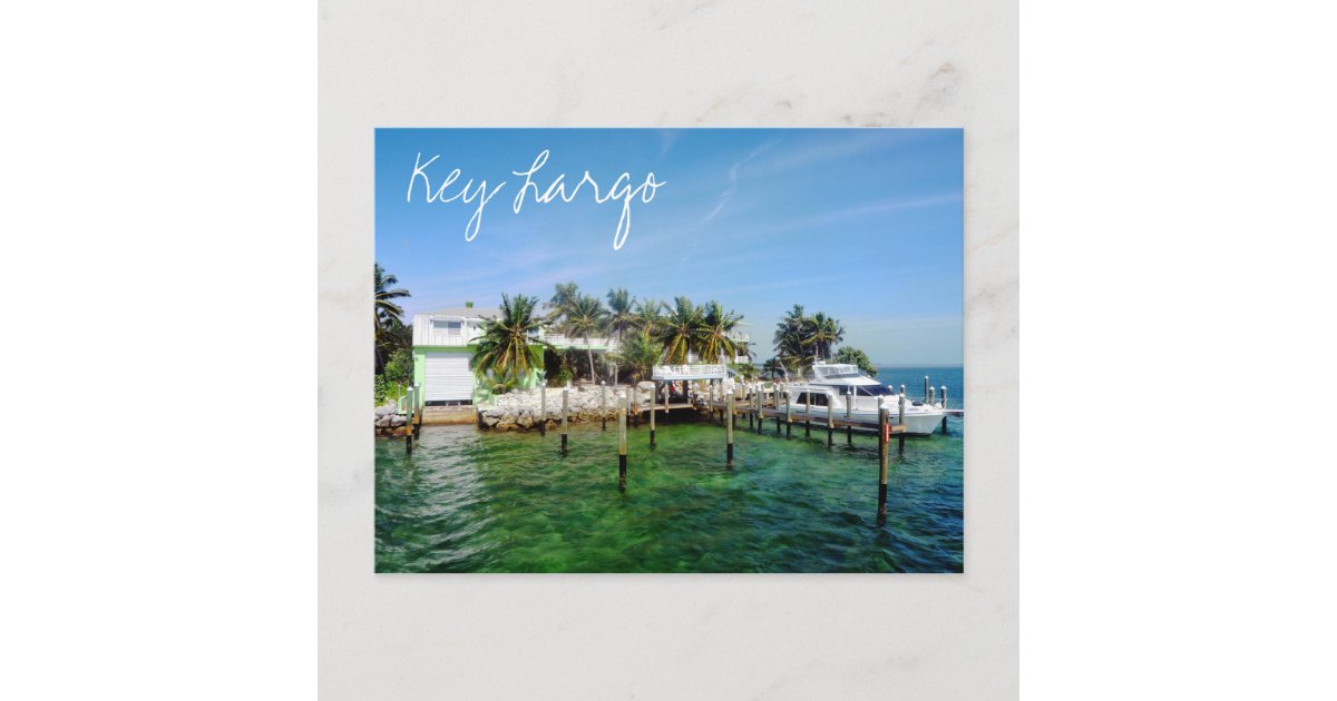 Key Largo, Florida, U.S.A. Postcard | Zazzle