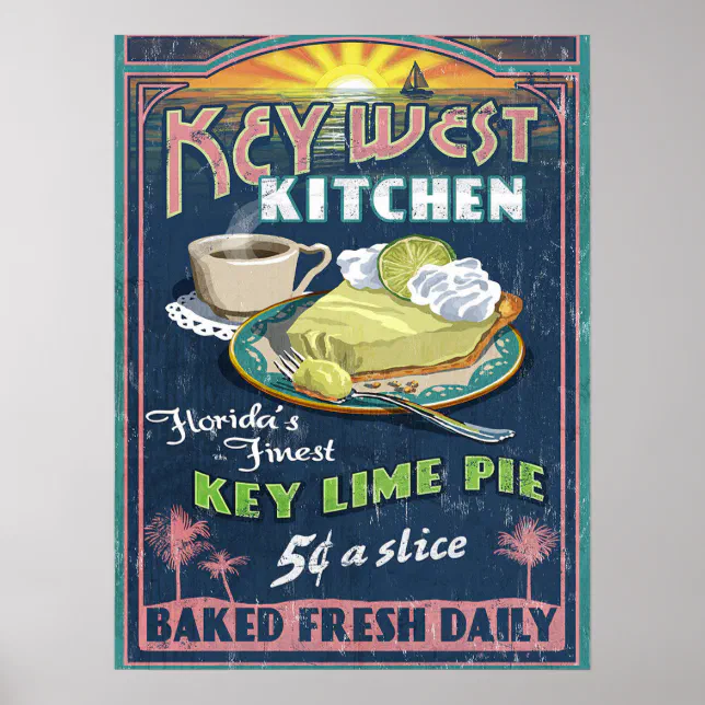 Key Lime Pie Poster | Zazzle