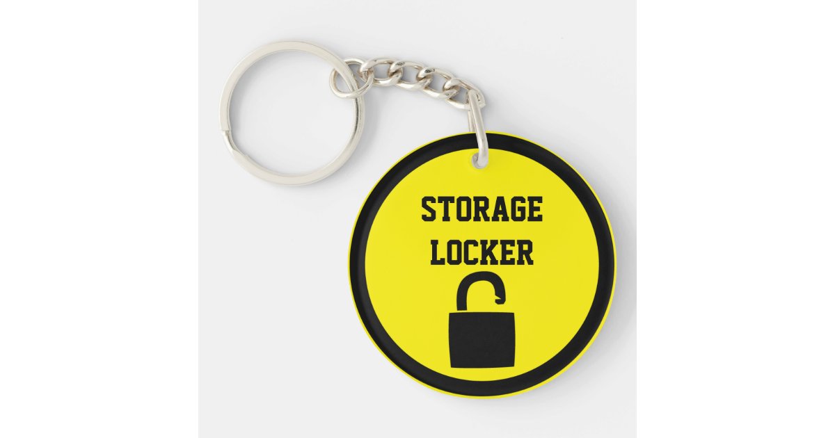 Key Lock Keychain | Zazzle